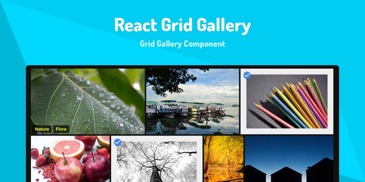 React Grid Gallery Grid Gallery Component Made With Reactjs